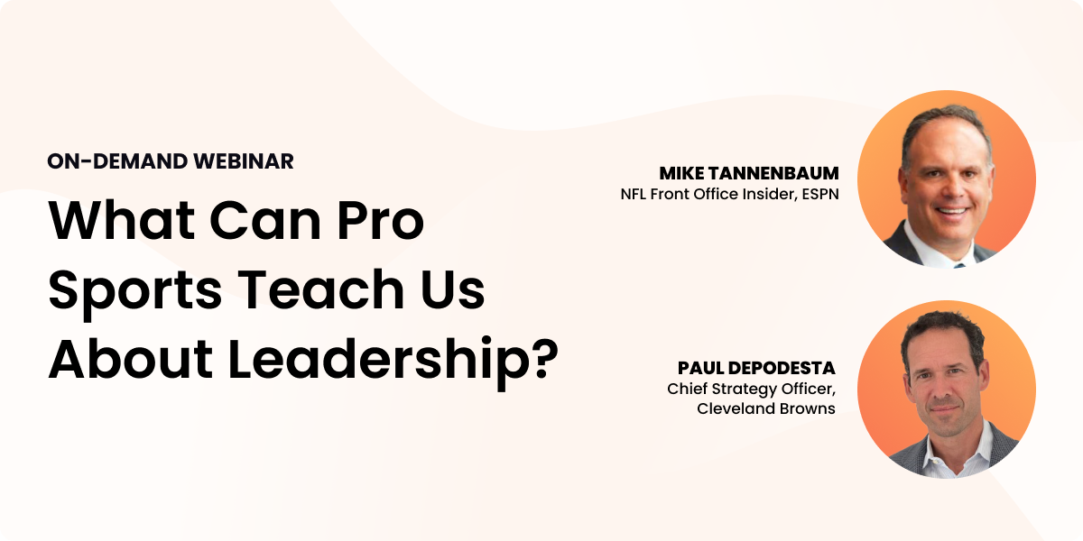 What Can Pro Sports Teach Us About Leadership? - OpenSesame: Online ...